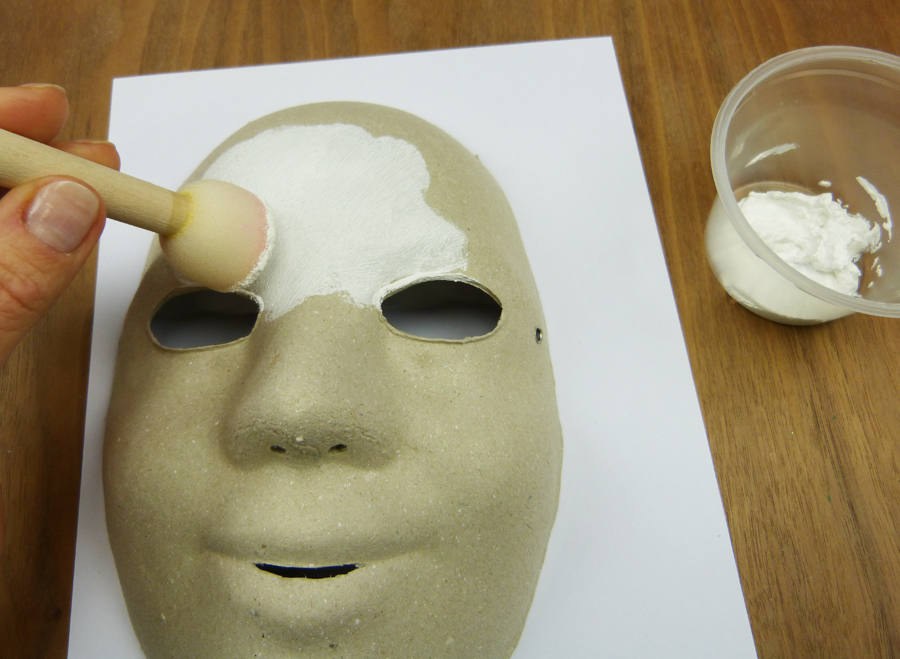 Masken basteln Fasching - trendmarkt24 Bastelidee
