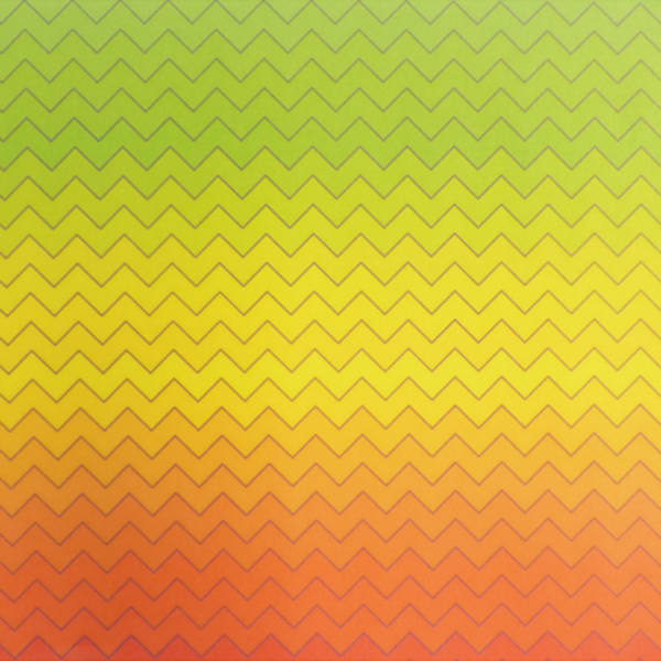Laternenzuschnitt Zickzack Regenbogen, Transparentpapier 115g/m² ...